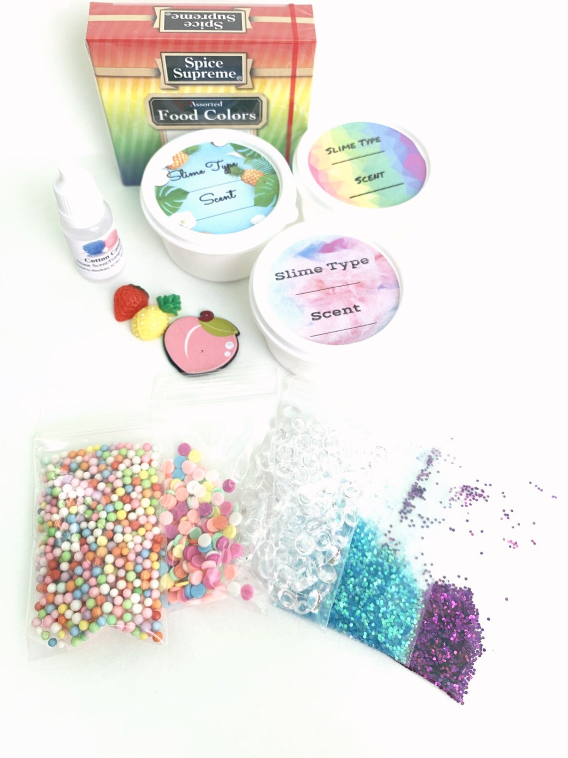 Slime Kit Design Your Own Slime Craft Kit Activity Stretchy - Etsy ...