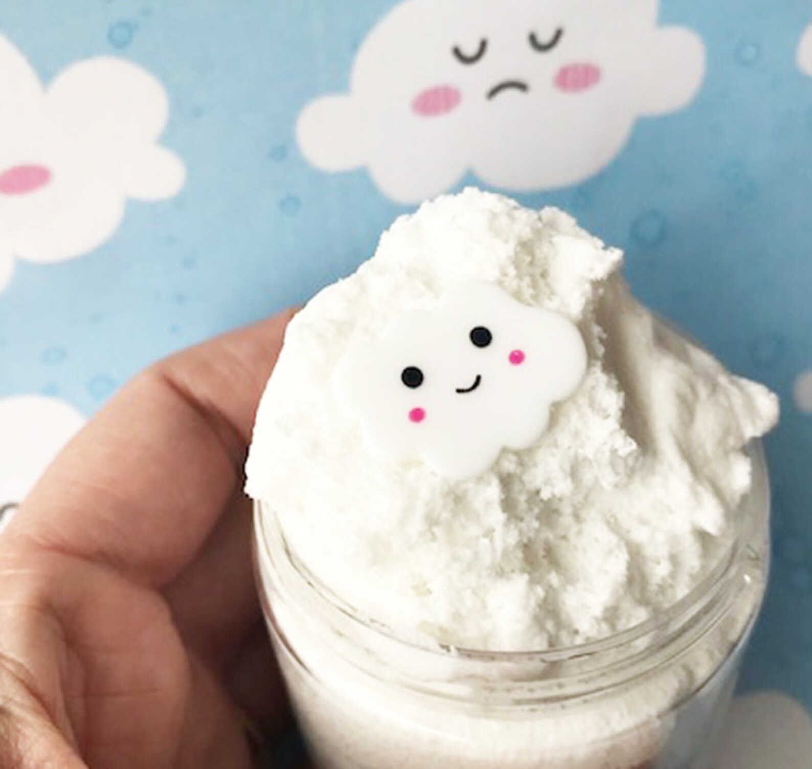 Cloud Slime W/charm Large 8 Oz W/extras Best Seller Customize Choose ...