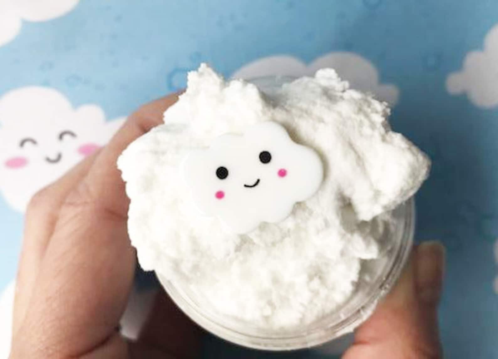 Cloud Slime W/charm Large 8 Oz W/extras Best Seller Customize Choose ...