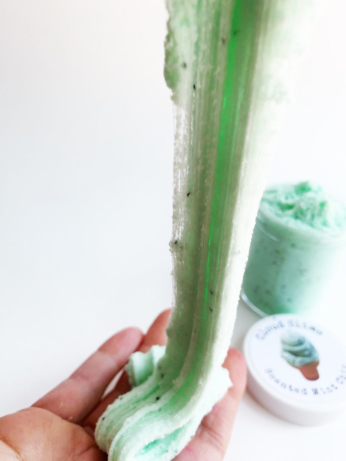 Mint Chip Cloud Slime Scented W/Charm Plus FREE Slime & | Etsy