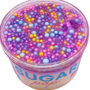 Pink Sugar Pop Candy Slime, Candy Crush Scented Slime Birthday Gift Toy ...