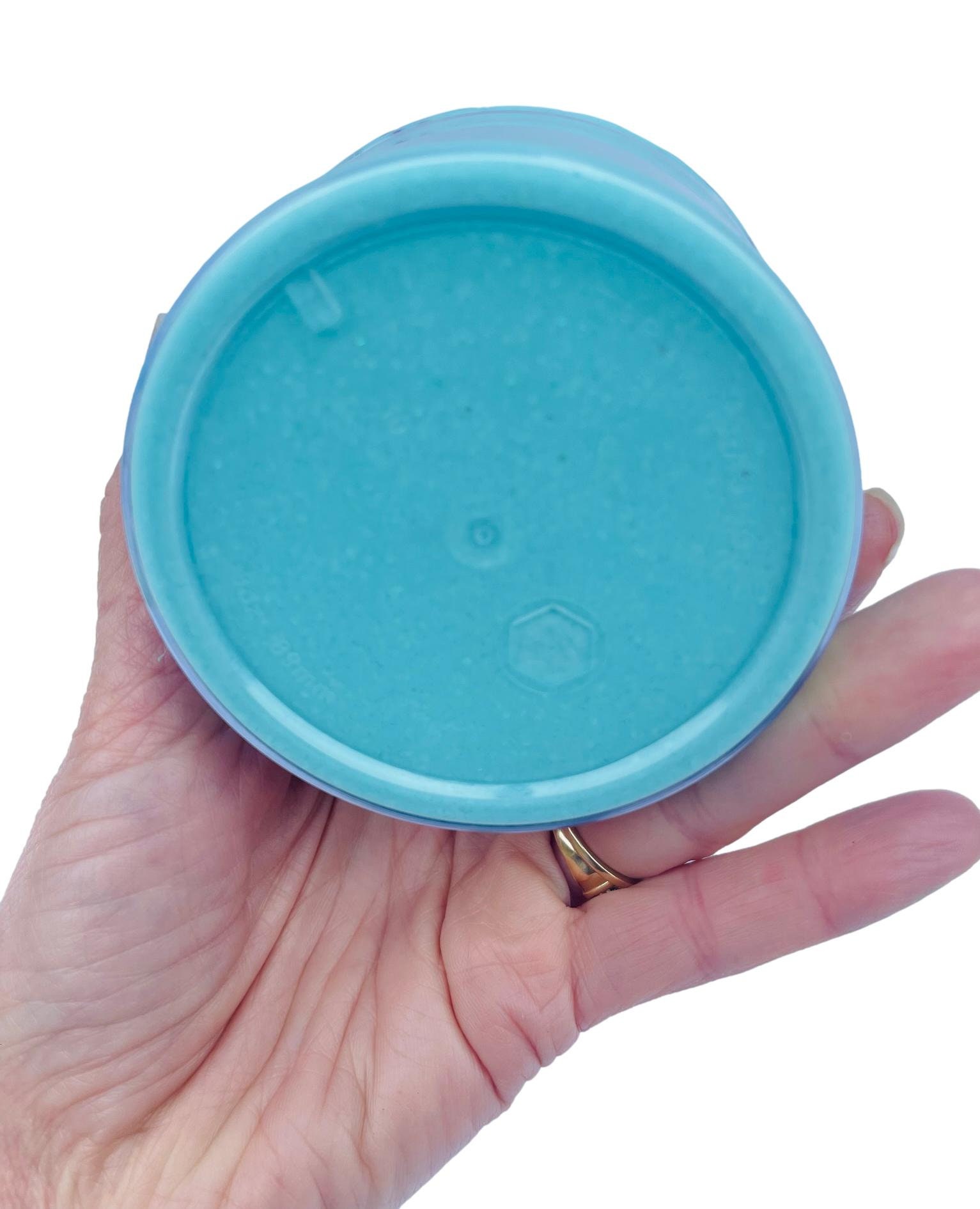 Kitty Cat Crunch Blue Butter/floam Slime Scented Taffy Slime - Etsy