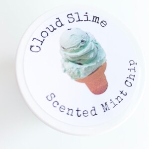 Mint Chip Cloud Slime Scented W/charm Plus FREE Slime & Extras Instant ...