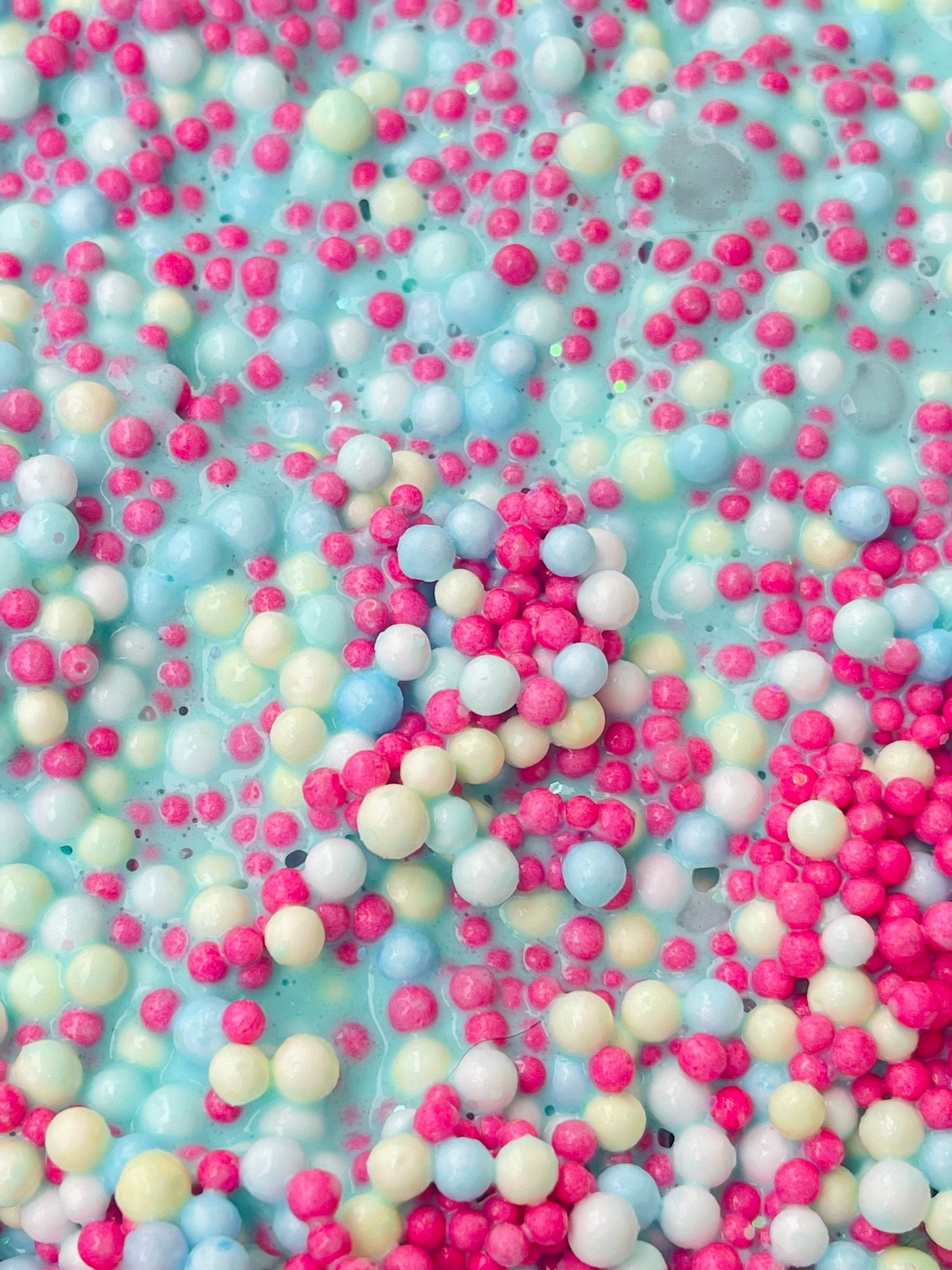 Kitty Cat Crunch Blue Butter/floam Slime Scented Taffy Slime - Etsy