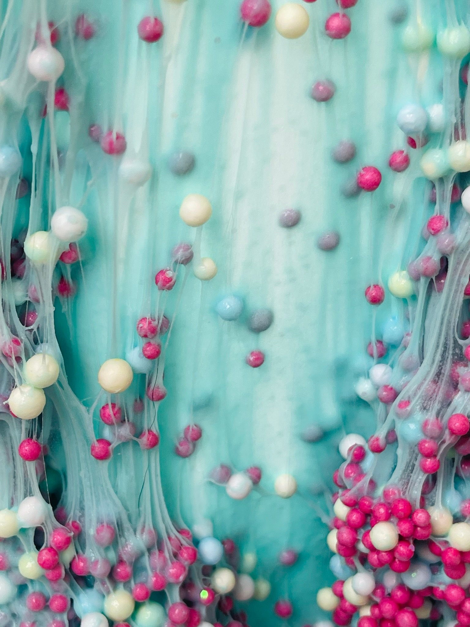 Kitty Cat Crunch Blue Butter/floam Slime Scented Taffy Slime - Etsy