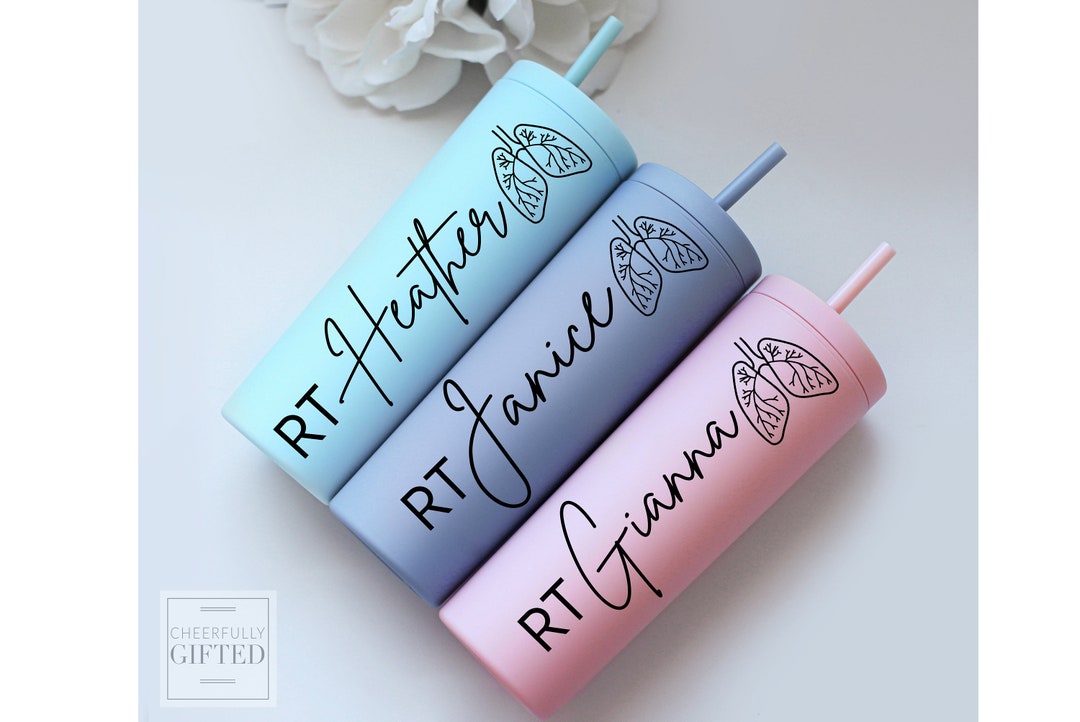 RT Nurse Cup, RT Gift, Respiratory Therapist, RT Tumbler, Rt Mug, Rt ...