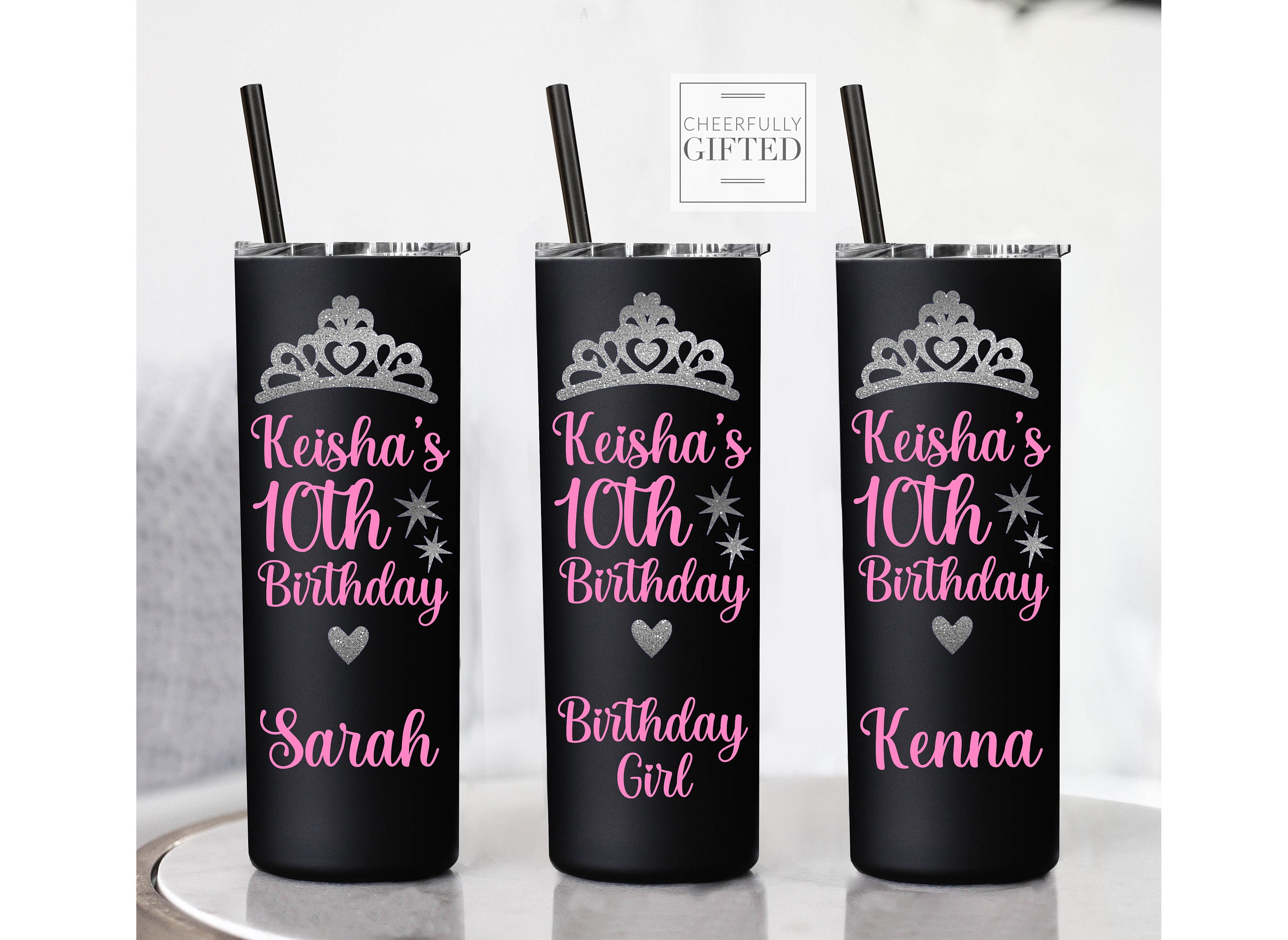 Personalized Birthday Cups Birthday Cup Set Birthday - Etsy