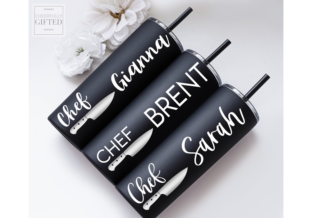 Chef Gifts, Gifts for Chef, Chef Cup, Chef Tumbler, Chef Mug, Culinary ...