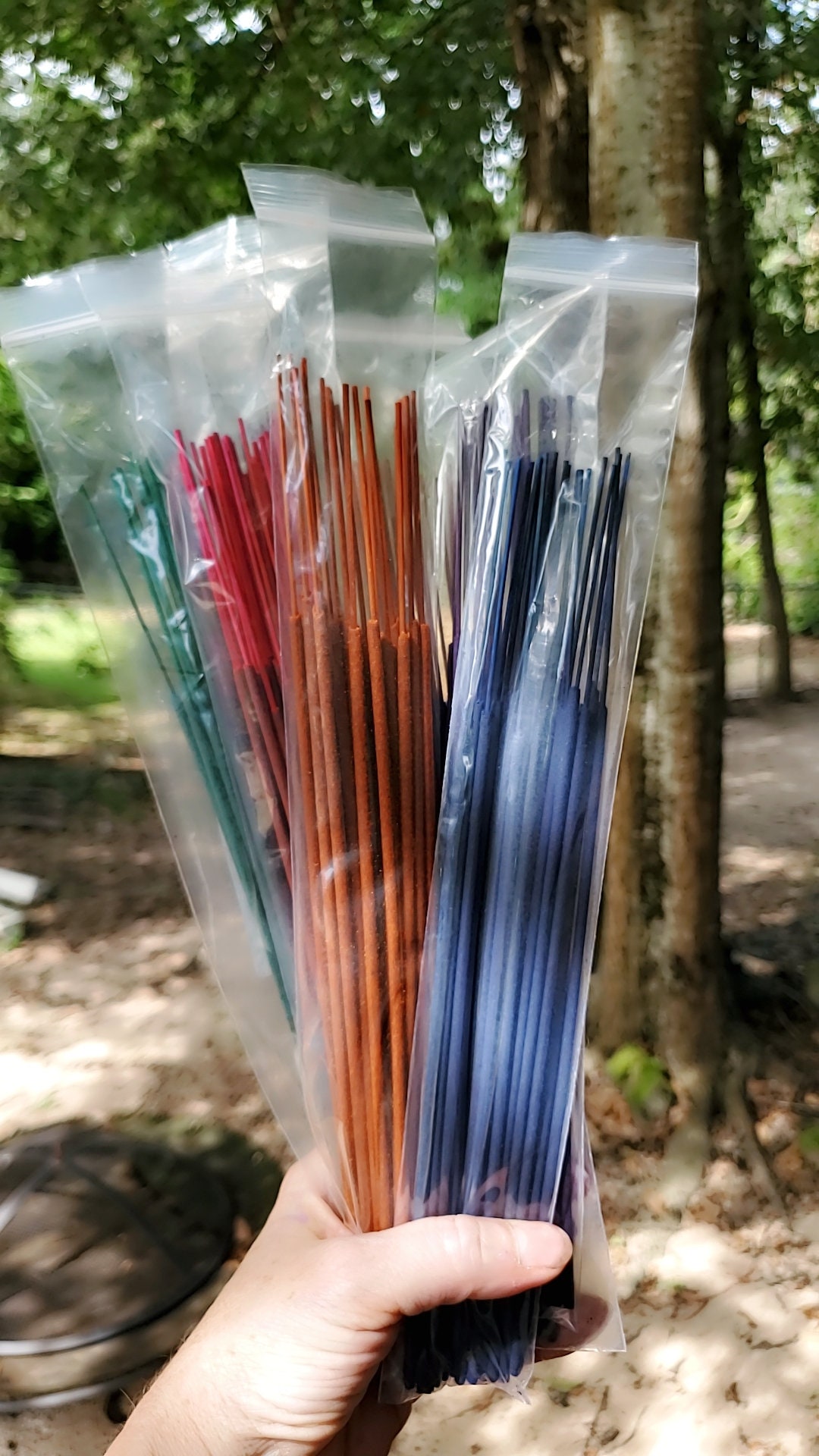 CHOOSE YOUR SCENT 11" Hand-dipped Fresh Incense Sticks Scents L-Z ...