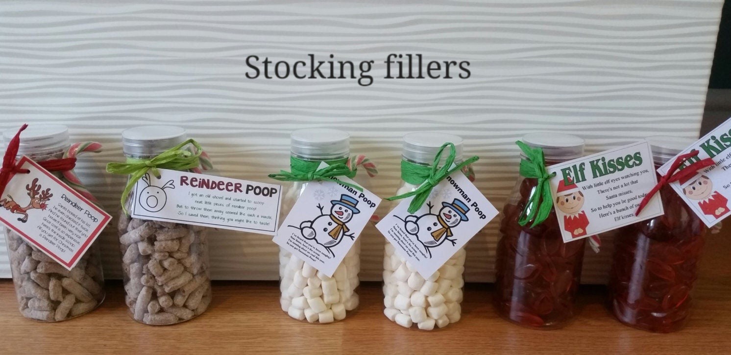 Reindeer Poop Snowman Poop Elf Kisses Candy Canes Chocolate Sprouts ...