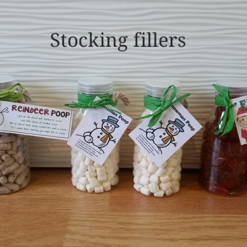 Reindeer Poop Snowman Poop Elf Kisses Candy Canes Chocolate | Etsy