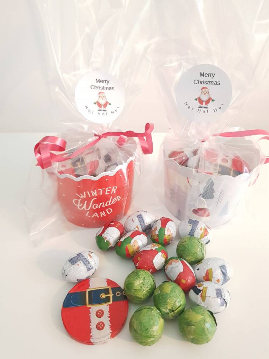 Christmas Stocking Fillers, Santas, Snowmen, Sprouts, Belts Chocolates ...