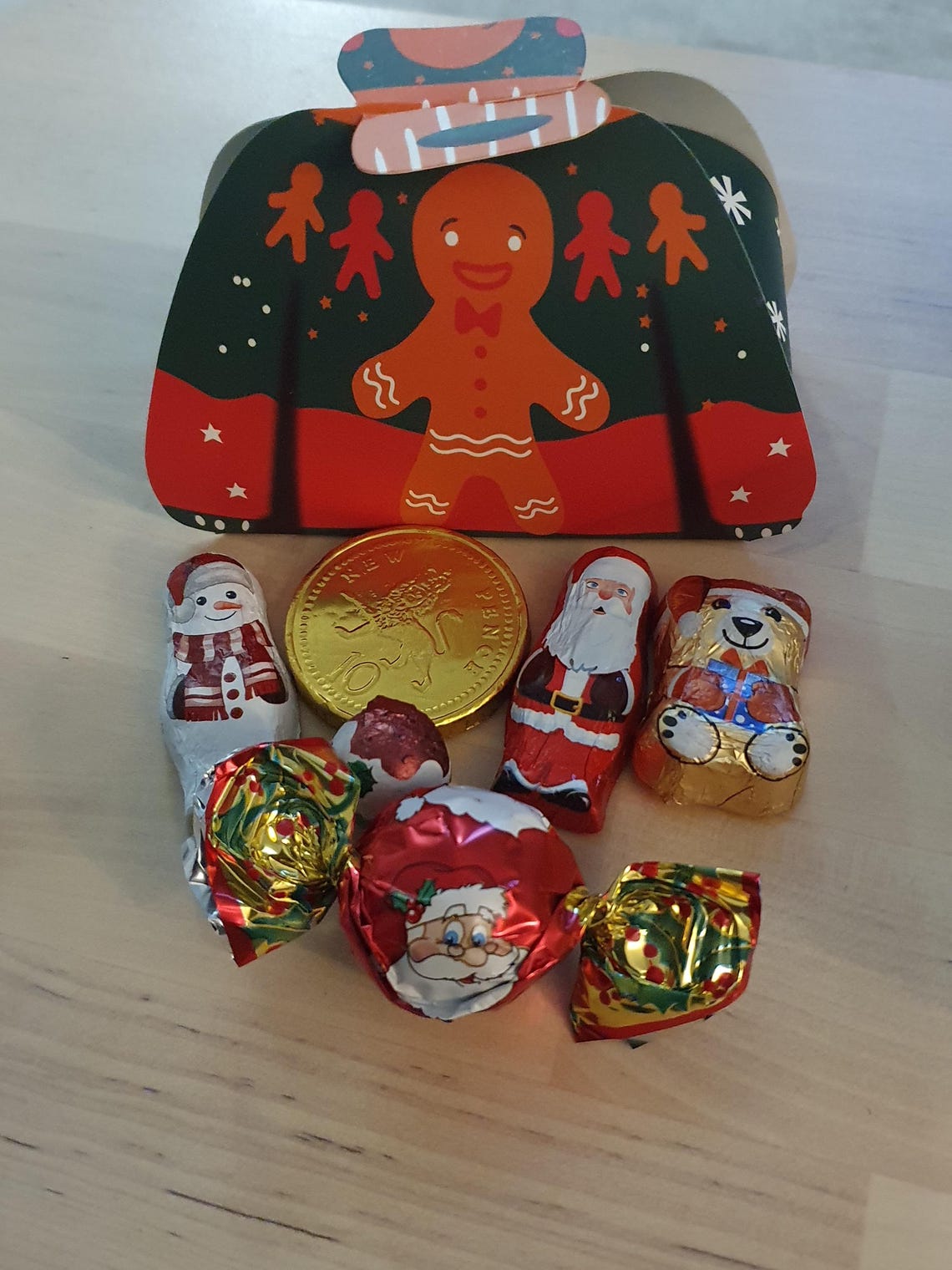Chocolate Filled Christmas Boxes, Santa, Elf, Snowman, Reindeer ...