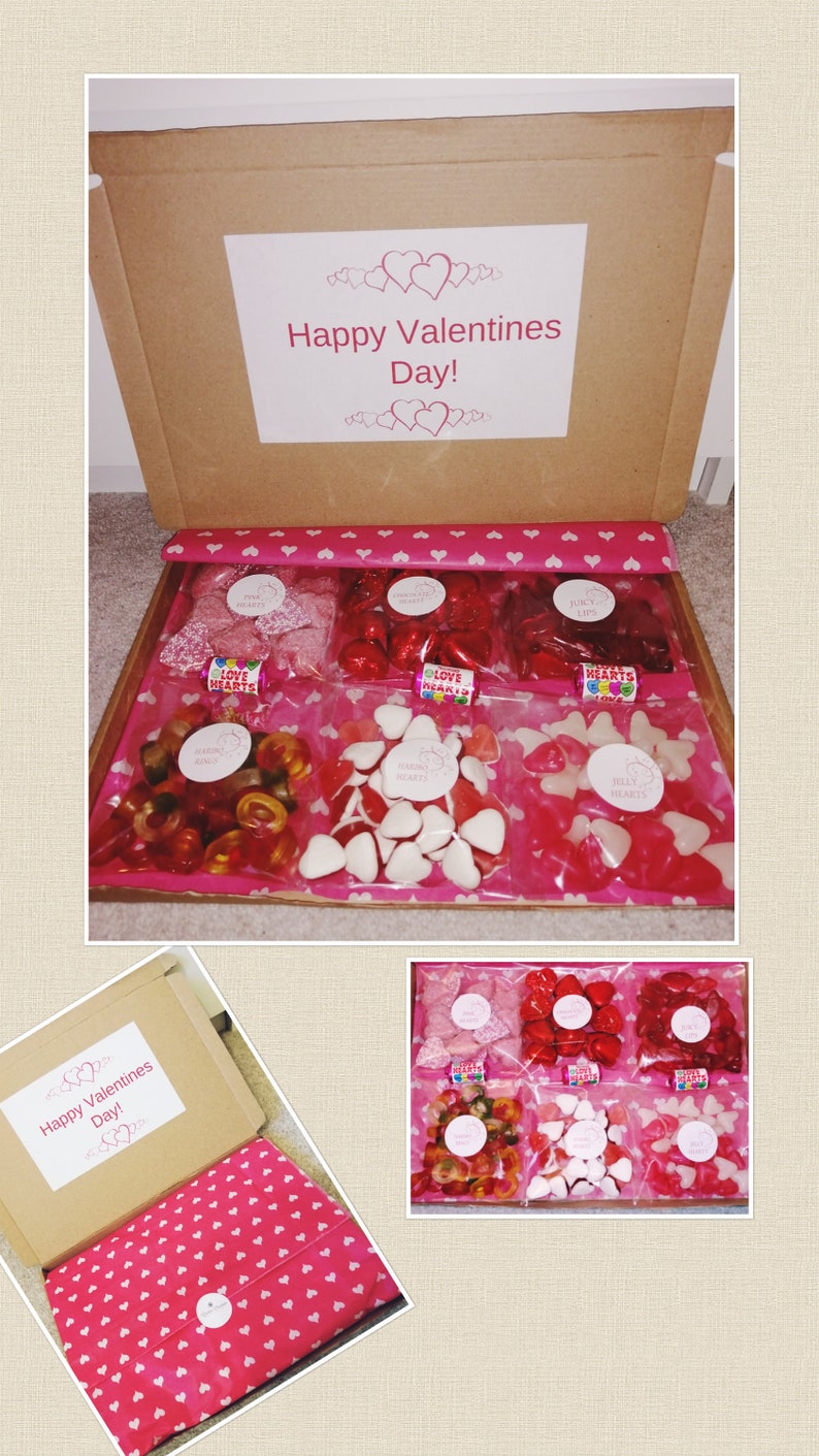 Personalised Sweet Gift Box I Love You Present Girlfriend - Etsy UK