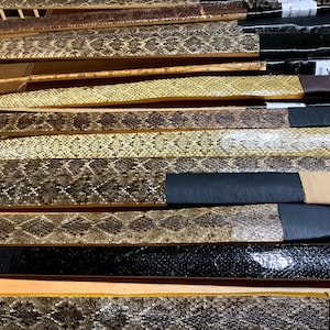 SNAKE BACKED OSAGE Bow ~ Backed With Skins From Snakes Harvested in ...