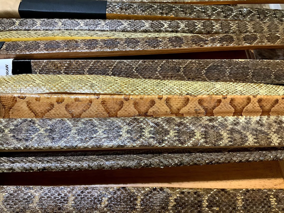 SNAKE BACKED OSAGE Bow Backed With Skins From Snakes - Etsy