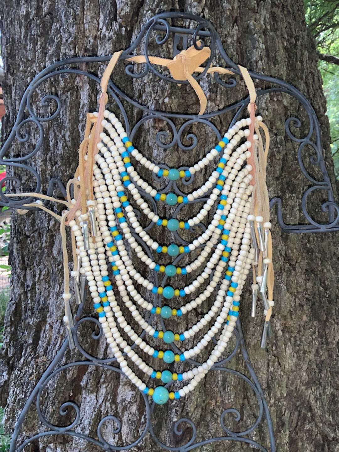 Crow Loop Necklace - Native American Style Reproduction #2204 - Etsy