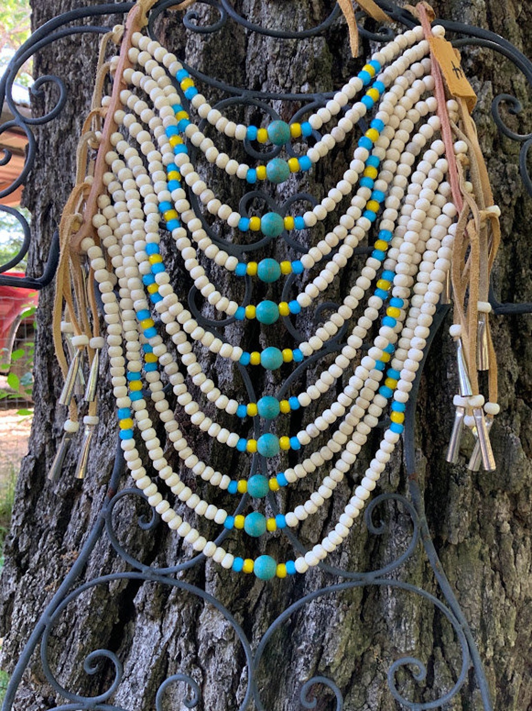 Crow Loop Necklace - Native American Style Reproduction #2204 - Etsy