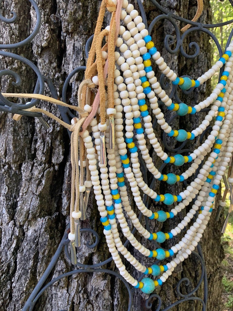 Crow Loop Necklace - Native American Style Reproduction #2204 - Etsy