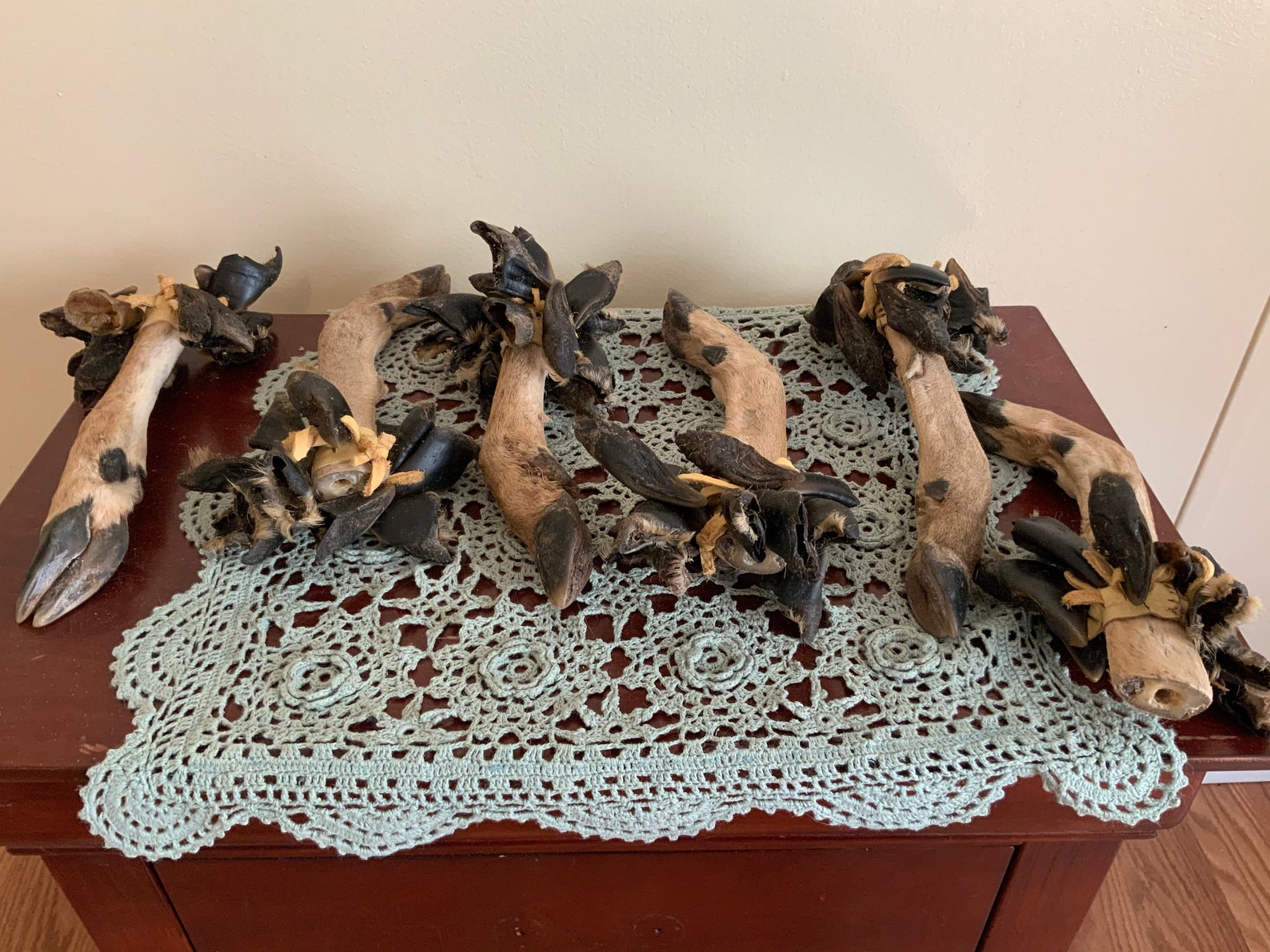 DEER TOE RATTLER With Deer Leg Handle - Etsy