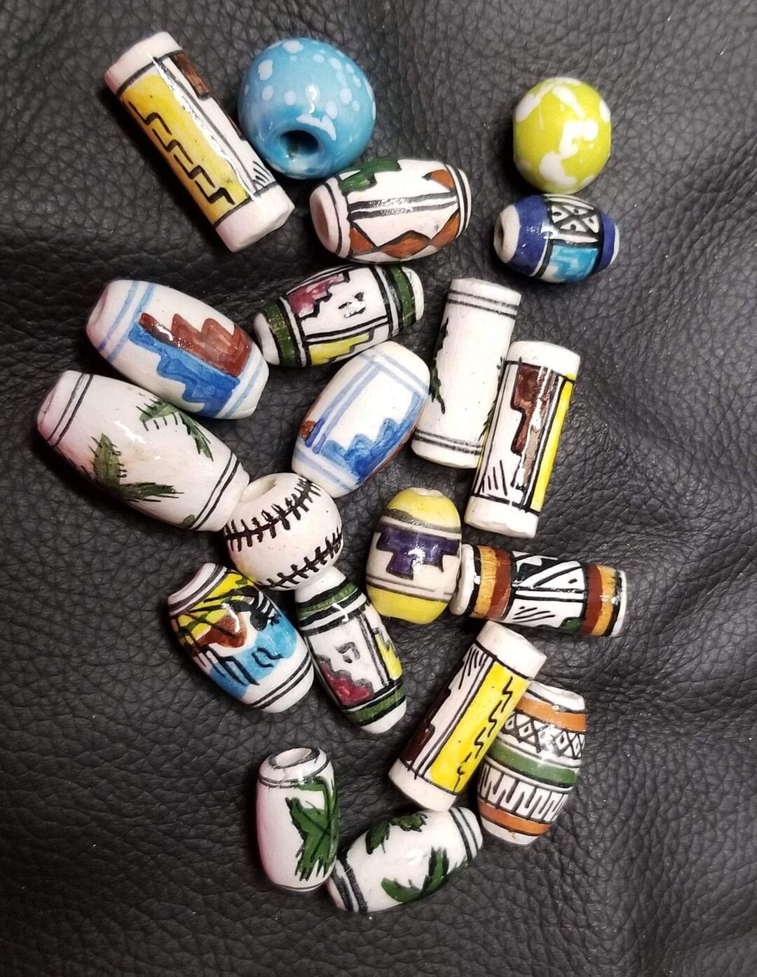 PERUVIAN CLAY BEADS - Etsy