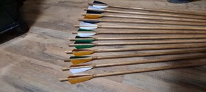 Traditional English Longbow Arrows, Quantity: X 12 - Etsy Canada