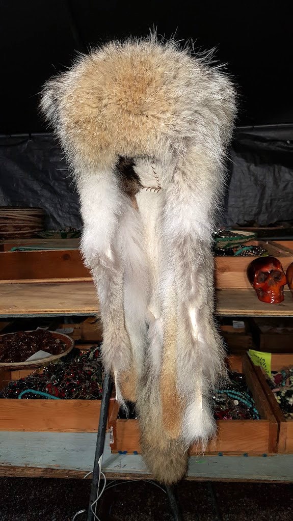 Beecroft Gray Coyote Fur Hats - Etsy