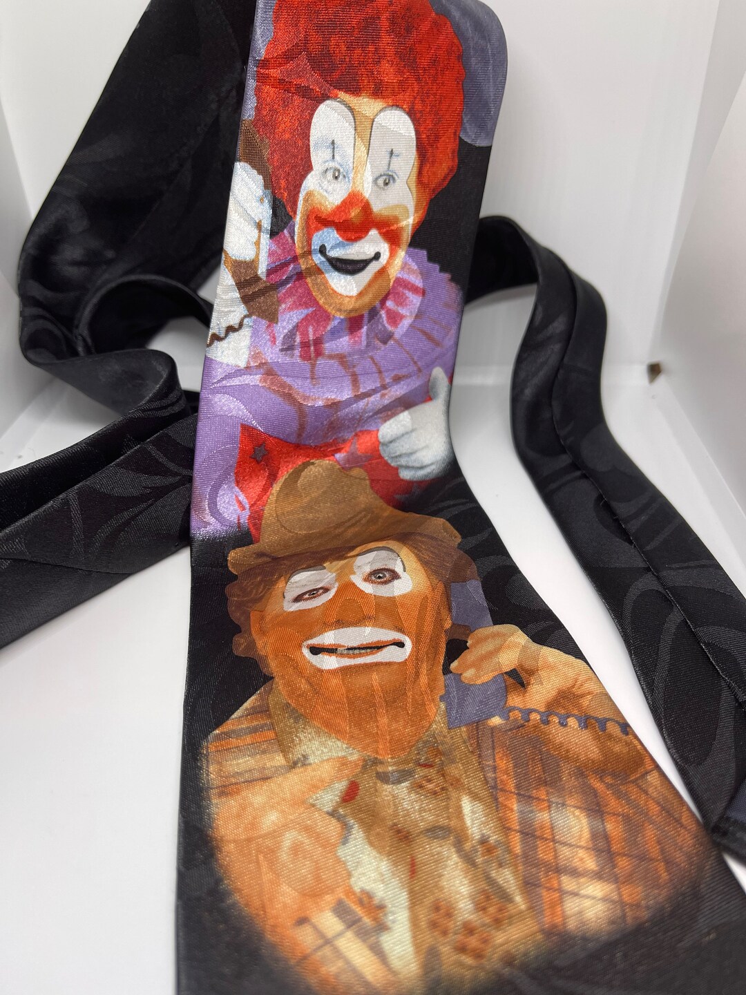 Vintage Designer Steven Harris Clowns Necktie - Etsy
