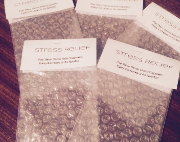 Stress Relief Packages Set of 10 - Available in English and Spanish - Etsy