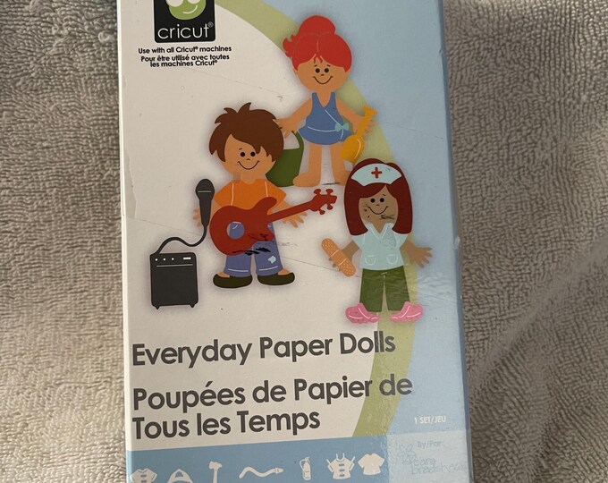 Everyday Paper Dolls Shapes Cartridge - Etsy