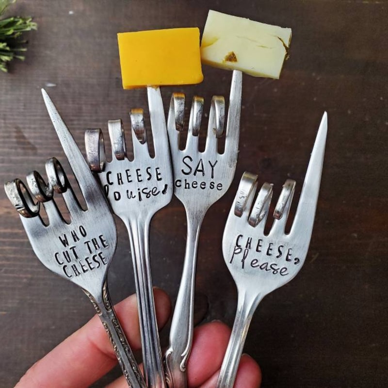 Cheese Forks - Etsy