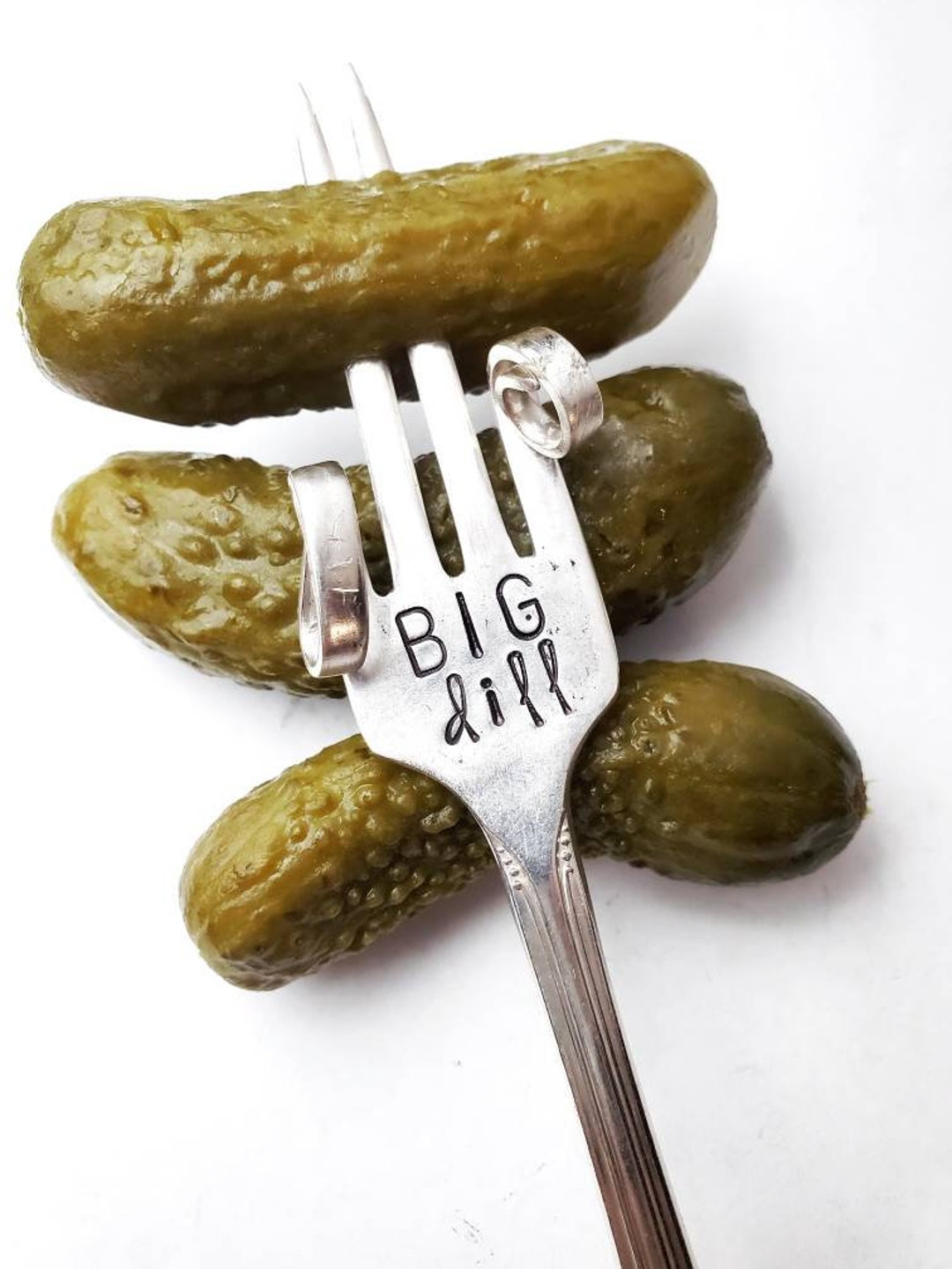 Stamped Vintage Pickle Fork, Big Dill Hostess Gift - Etsy