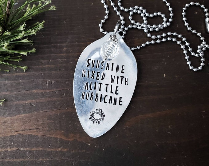 Sunshine Mixed With Alittle Hurricane, Spoon Necklace, Silverware ...