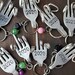 Fork Key Chain Stamped Fork Funny 2020 Gift Custom Key - Etsy
