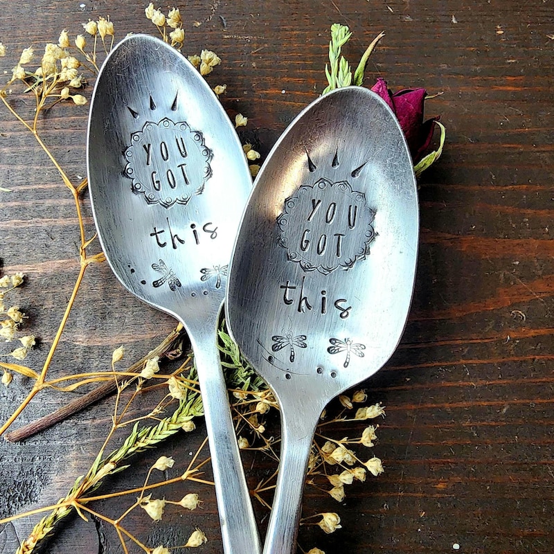 Stamped Spoons - Etsy