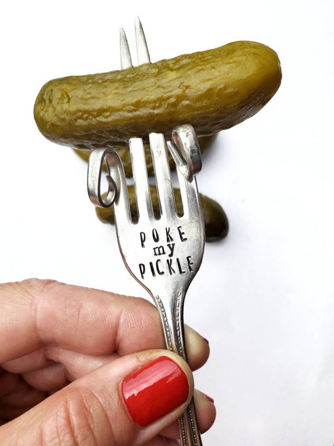 Stamped Vintage Pickle Fork, "poke My Pickle", Hostess Gift - Etsy