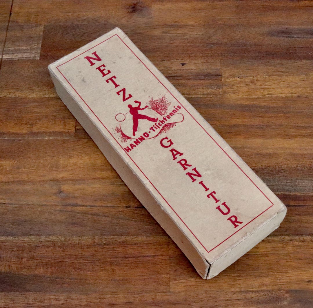 Vintage Hanno Table Tennis Set 60s - Etsy