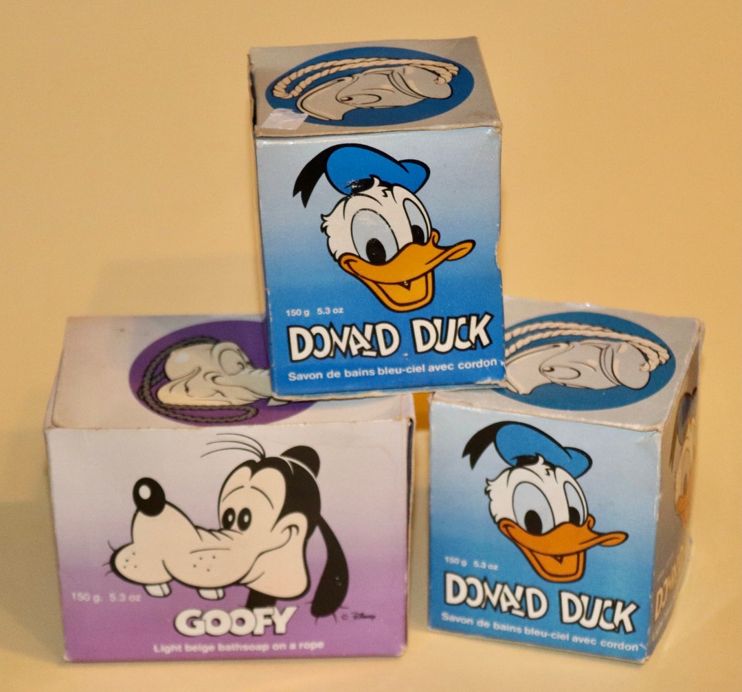 Vintage Disney Soap Goofy Donald Duck - Etsy