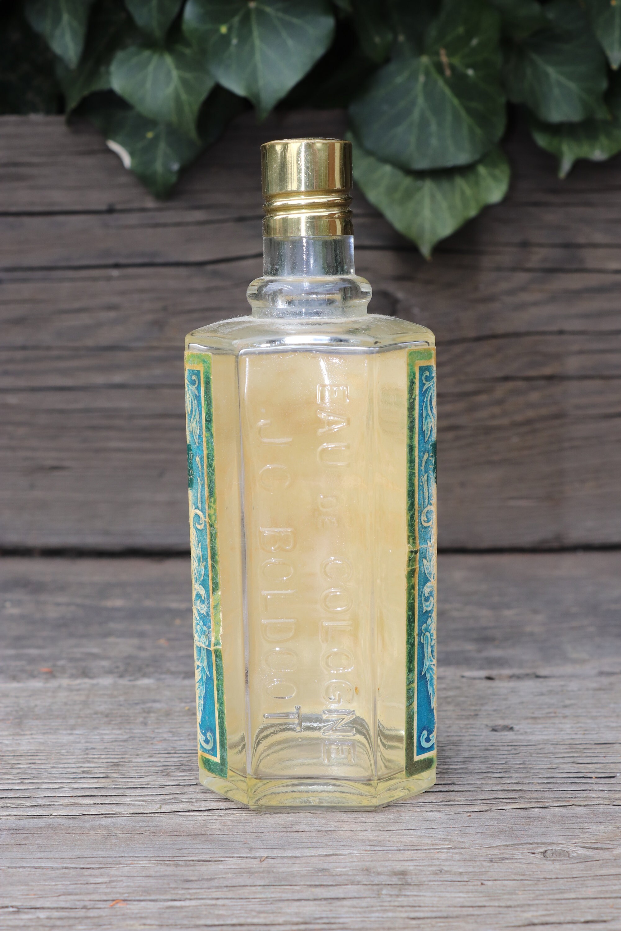 Vintage perfume bottle Boldoot 50th | Etsy