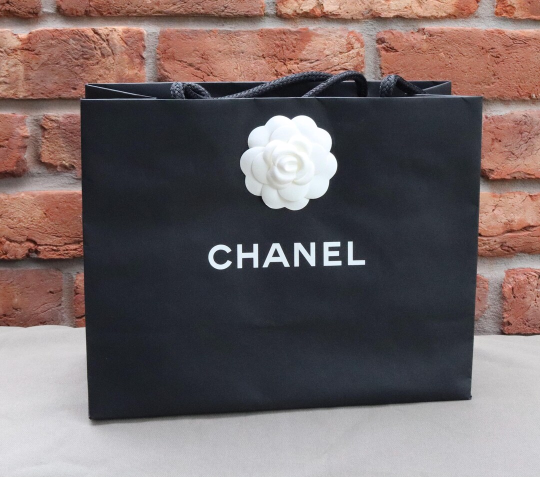 1 X Vintage Chanel Paper Bag - Etsy
