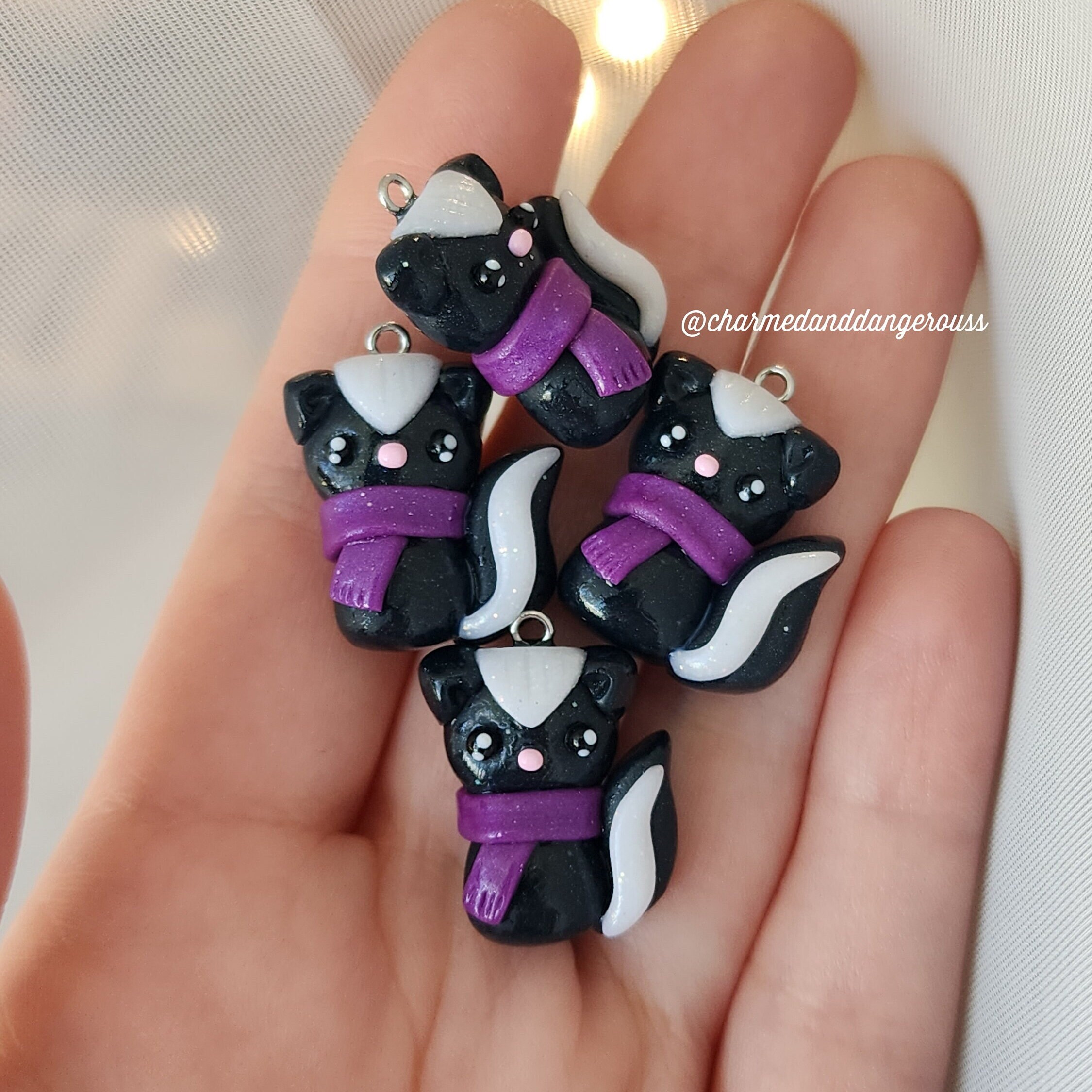 Kawaii Skunk Charm