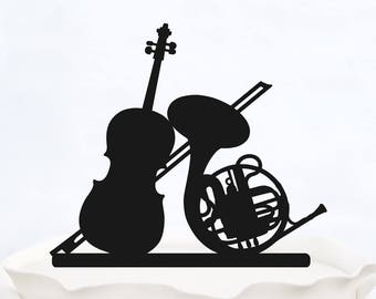 Violin Cake Topper - Etsy