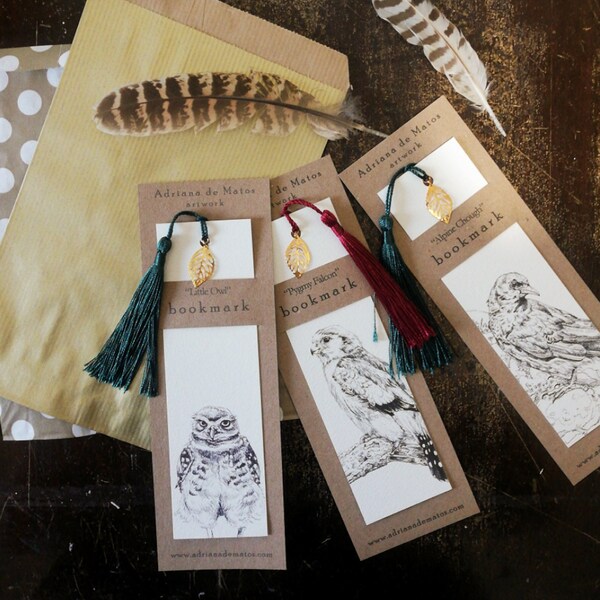 Illustrated Bookmark - Etsy