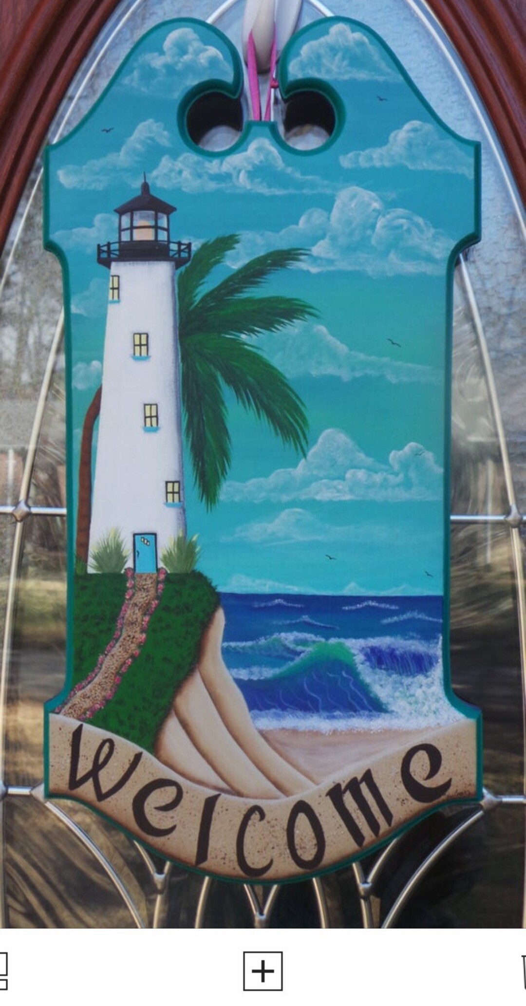 Welcome Lighthouse Door Decoration or Wall Decoration - Etsy