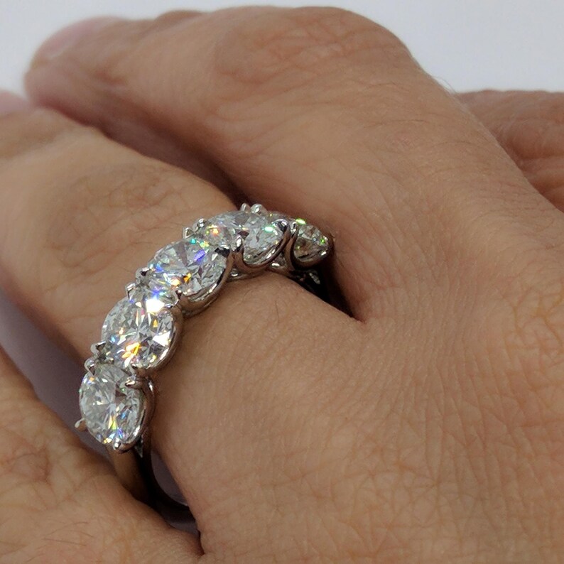 3.5 Carat Extra Large Diamond Wedding Ring - Etsy