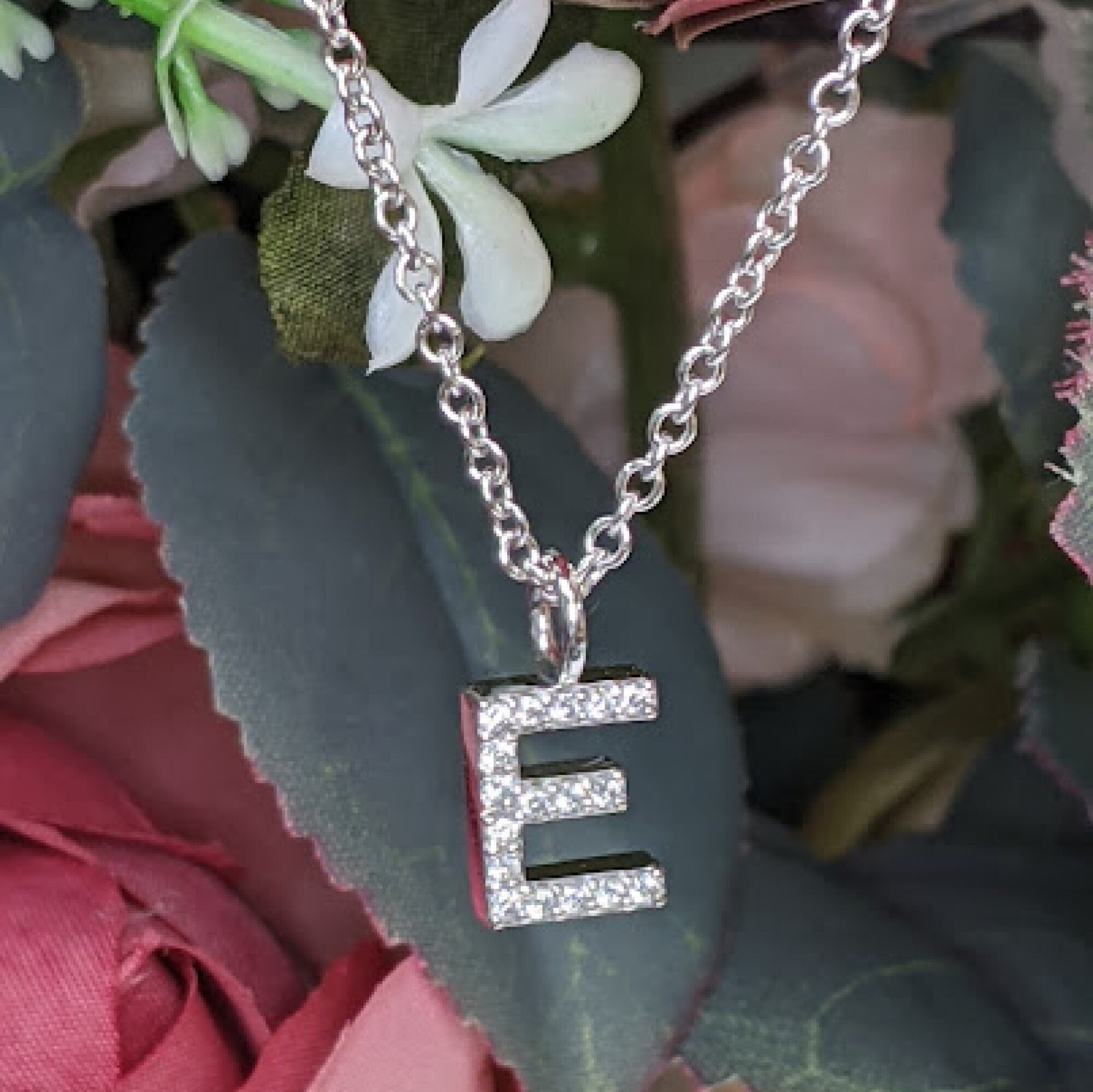Diamond Bling Letters E