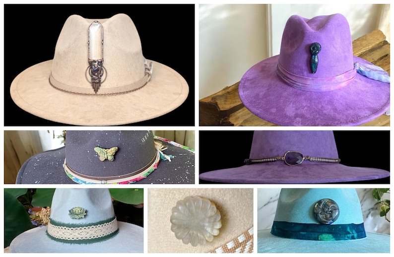 Custom Hand Burned Hat , Pyrography Hats , Bohemian Hat, Fashion Hats ...