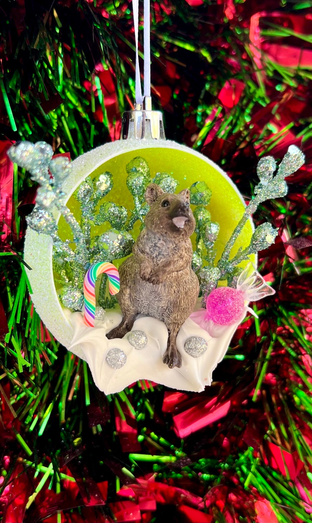 Quokka Christmas Ornament Holiday Decoration - Etsy