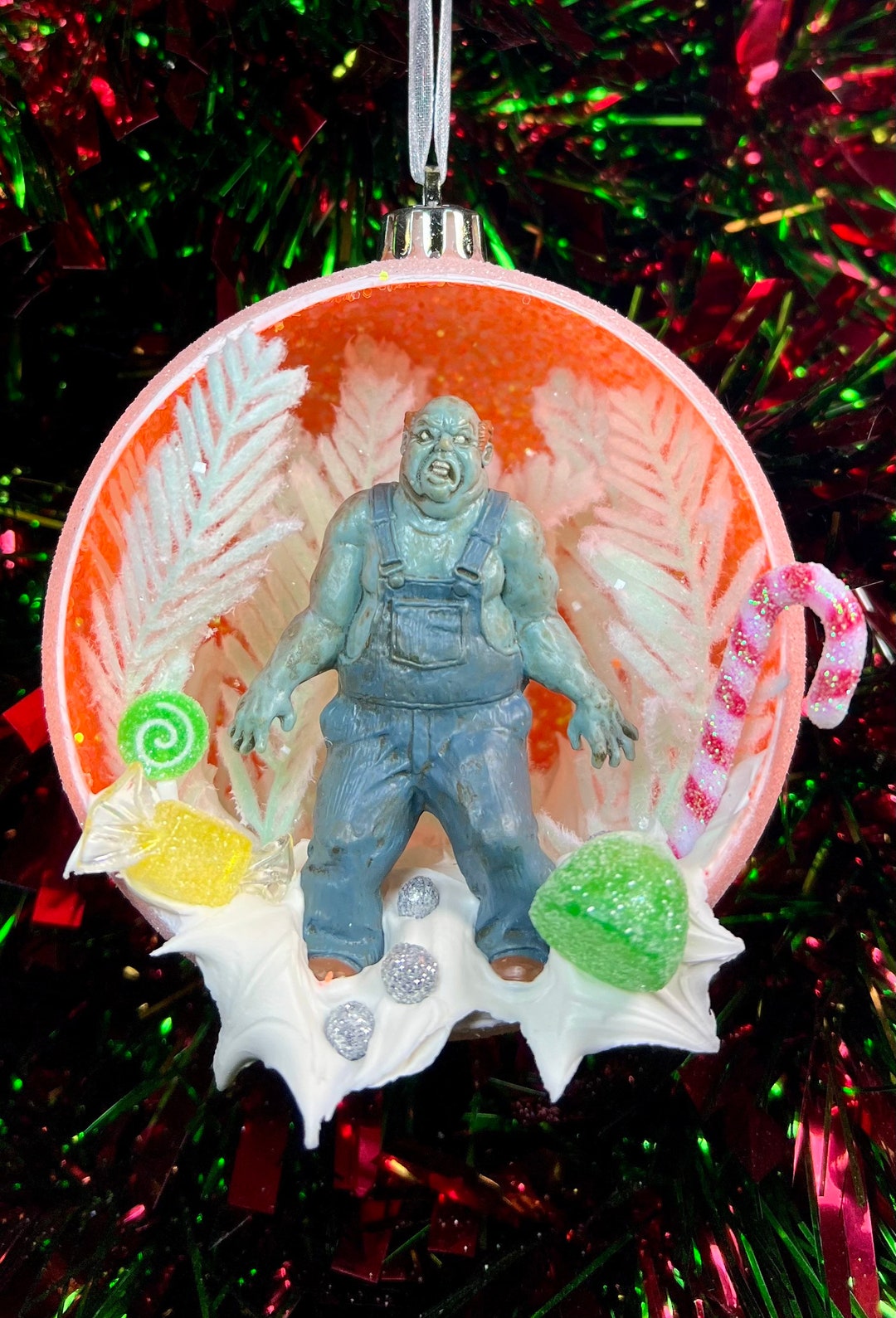 Zombie Man Christmas Ornament Terrarium - Etsy