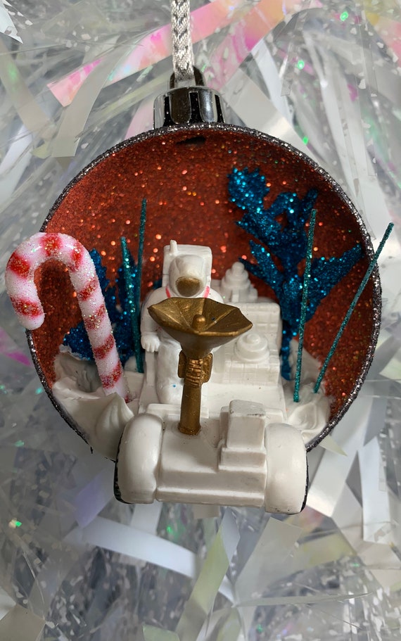 Moon Rover Diorama Ornament - Etsy